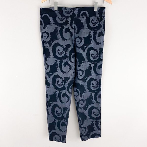 Krazy Larry | Pants & Jumpsuits | Krazy Larry Black Metallic Swirl ...